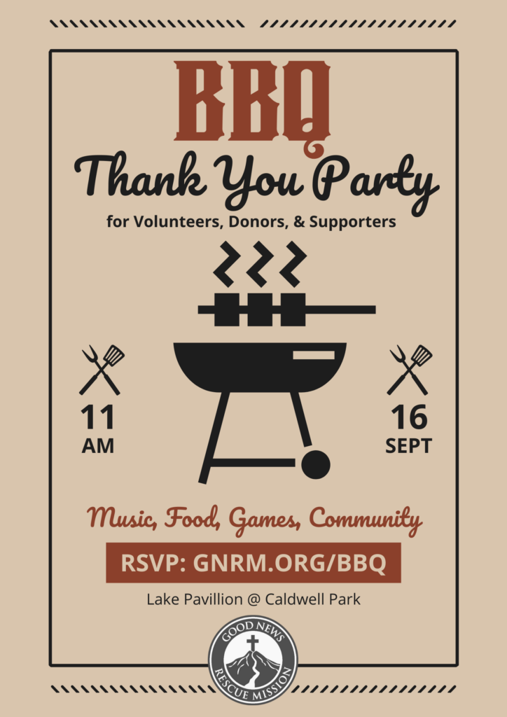 Appreciation BBQ – Good News Rescue Mission